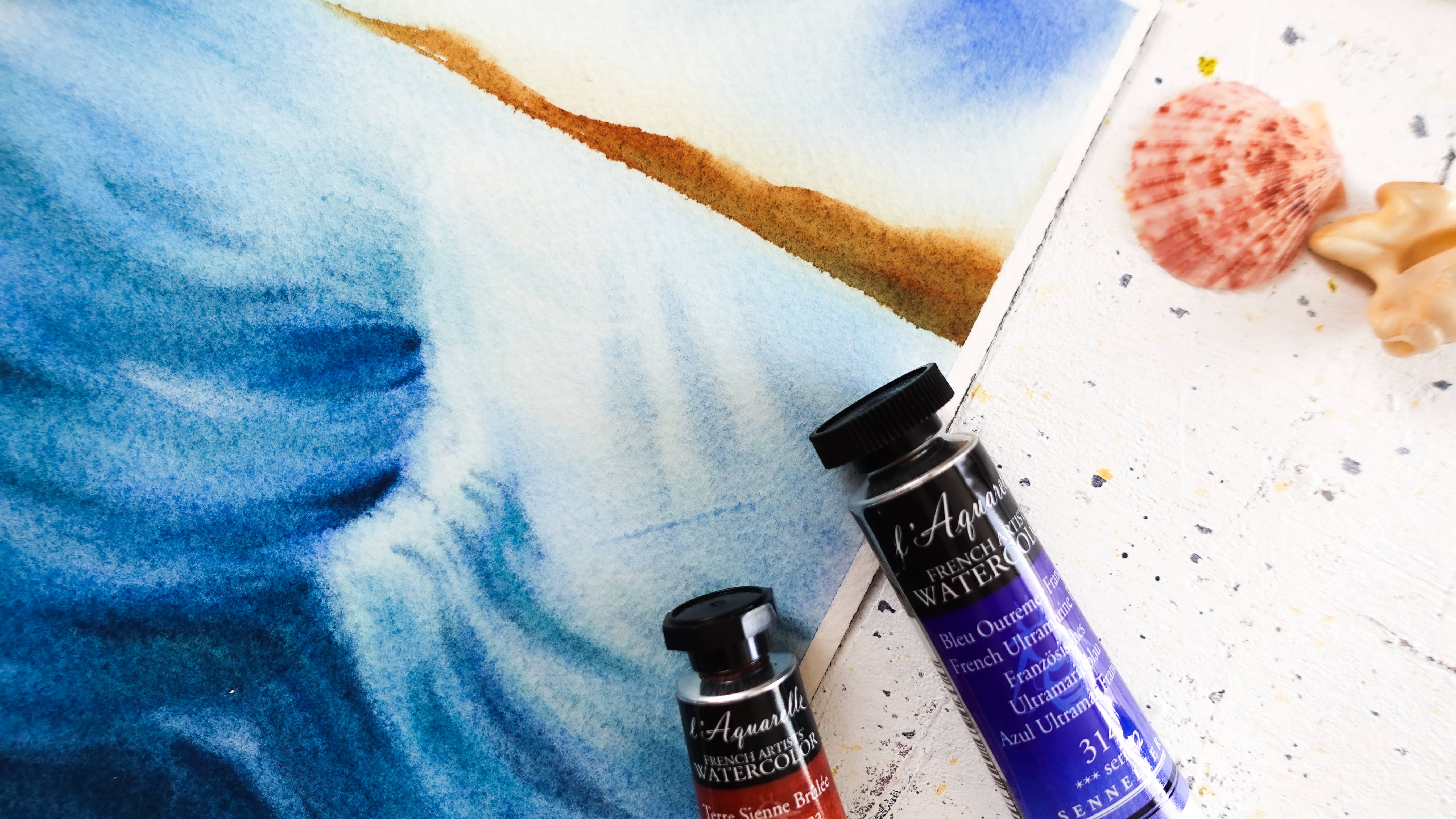 Masterclass - Watercolor seascapes